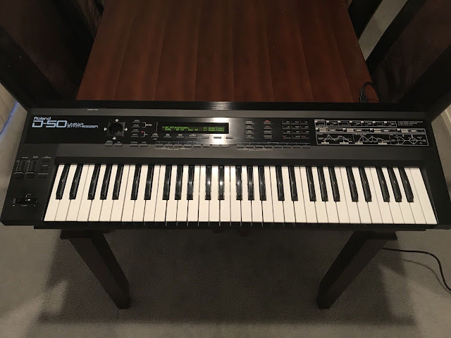 MATRIXSYNTH: Roland D50 Synthesizer with 5 Sound Cards