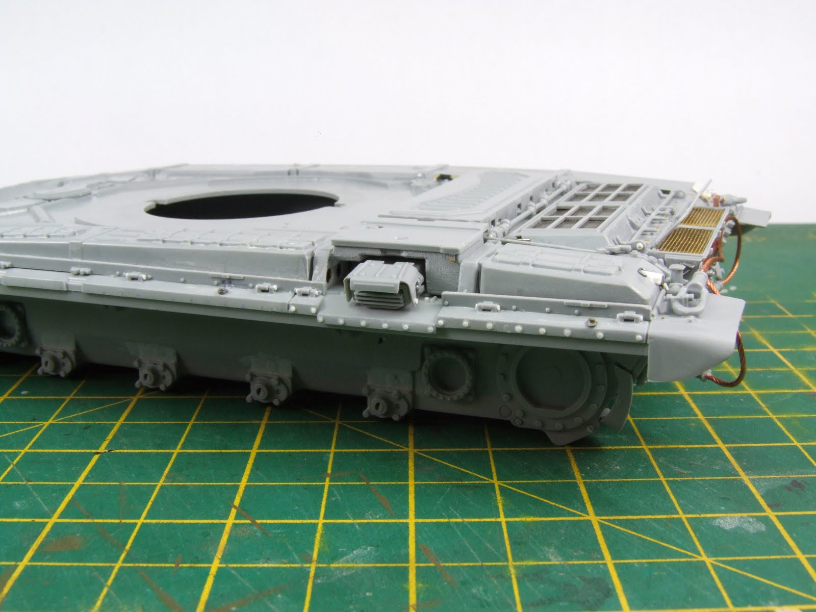 Pete's Model World : T-90 Hull Tweaks