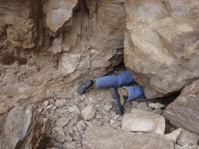 Original Images: Wounded Knee Cave in Red Rock Canyon