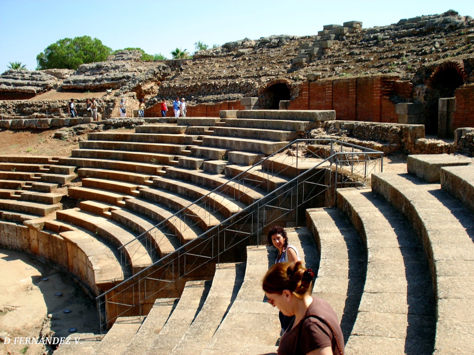 Mérida- Anfiteatro Romano - Legado romano | Fotografía Demetrio Fernández