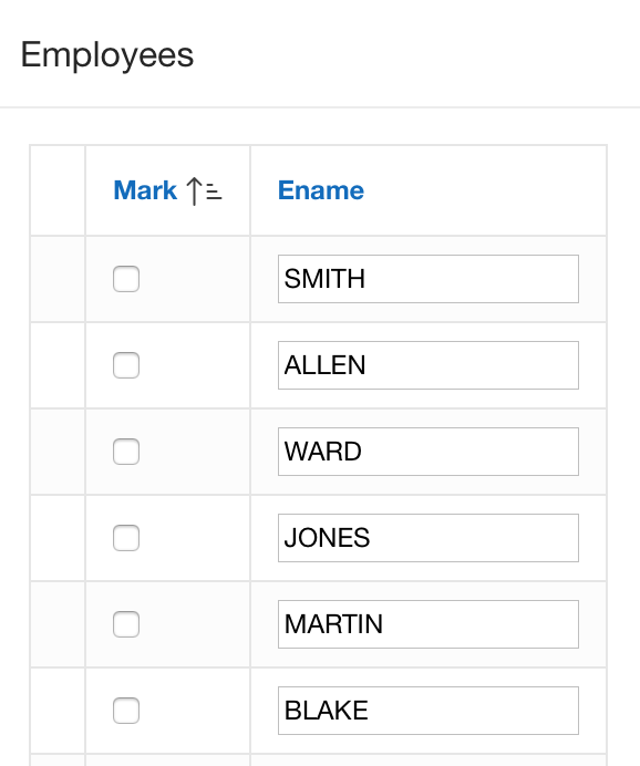 apex_application.g_f0x array processing in Oracle 12
