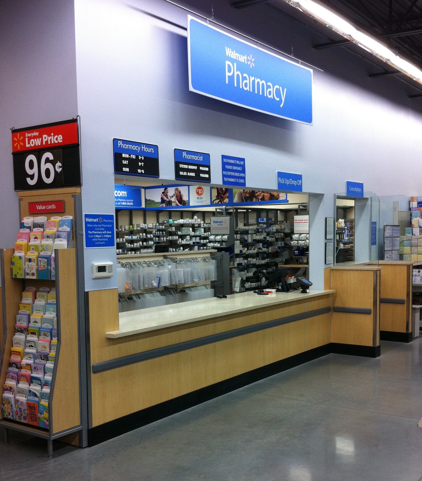 Lentils and Kale: Walmart Supercenter vs Walmart Express