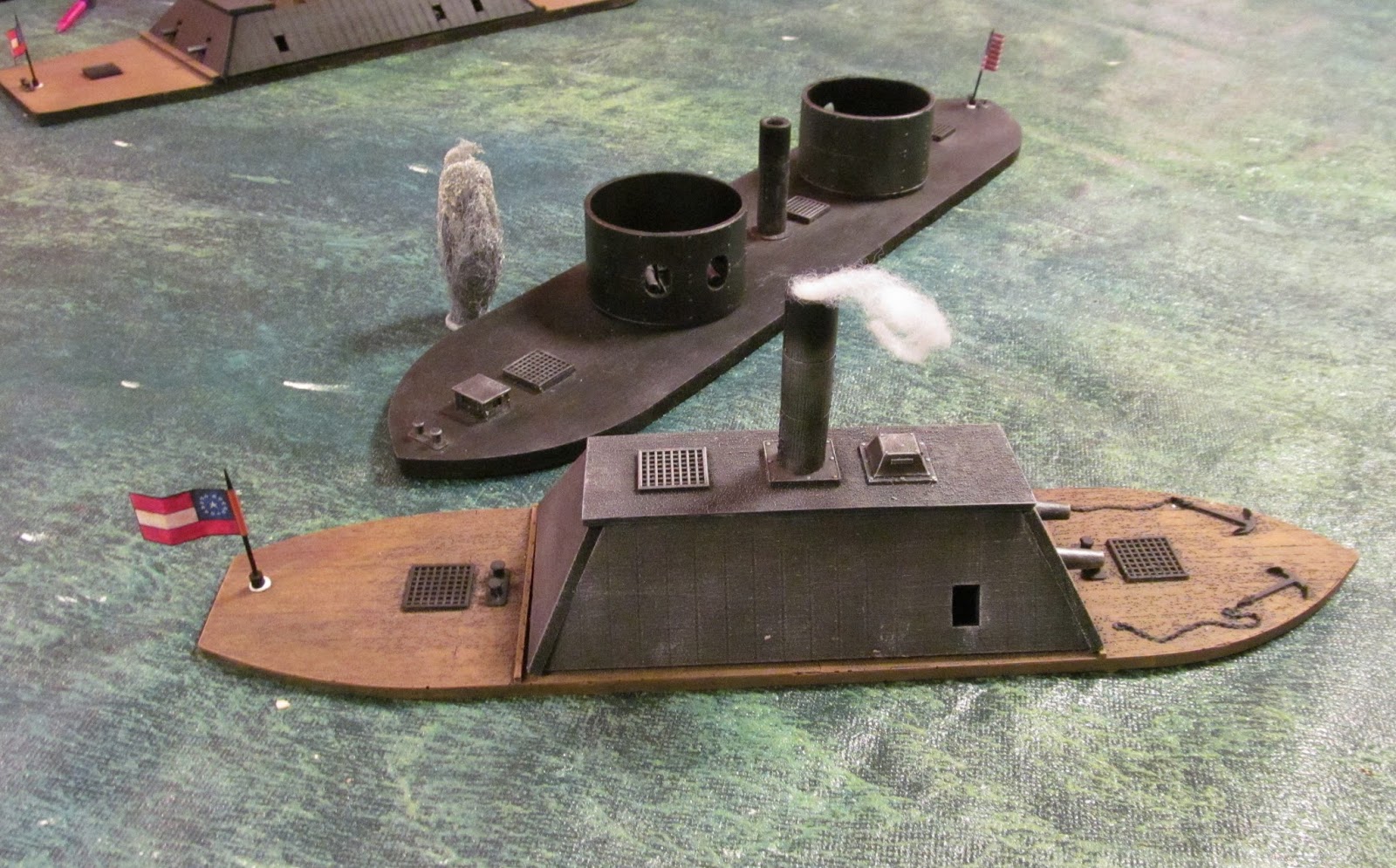 Blenheim to Berlin: 28MM ACW NAVAL: ACTION ON THE YAZOO RIVER