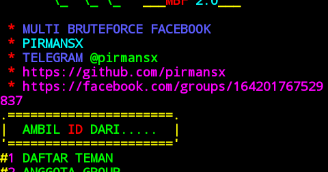 Berbagi Itu Indah: Cara Hack Facebook Menggunakan Termux
