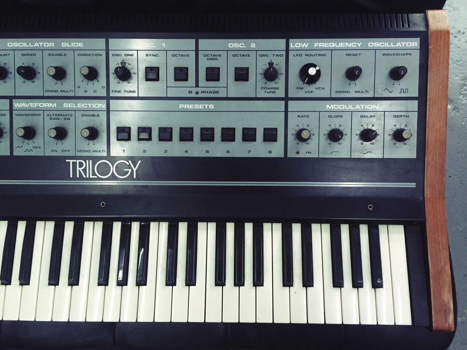 MATRIXSYNTH: Crumar Trilogy Demo