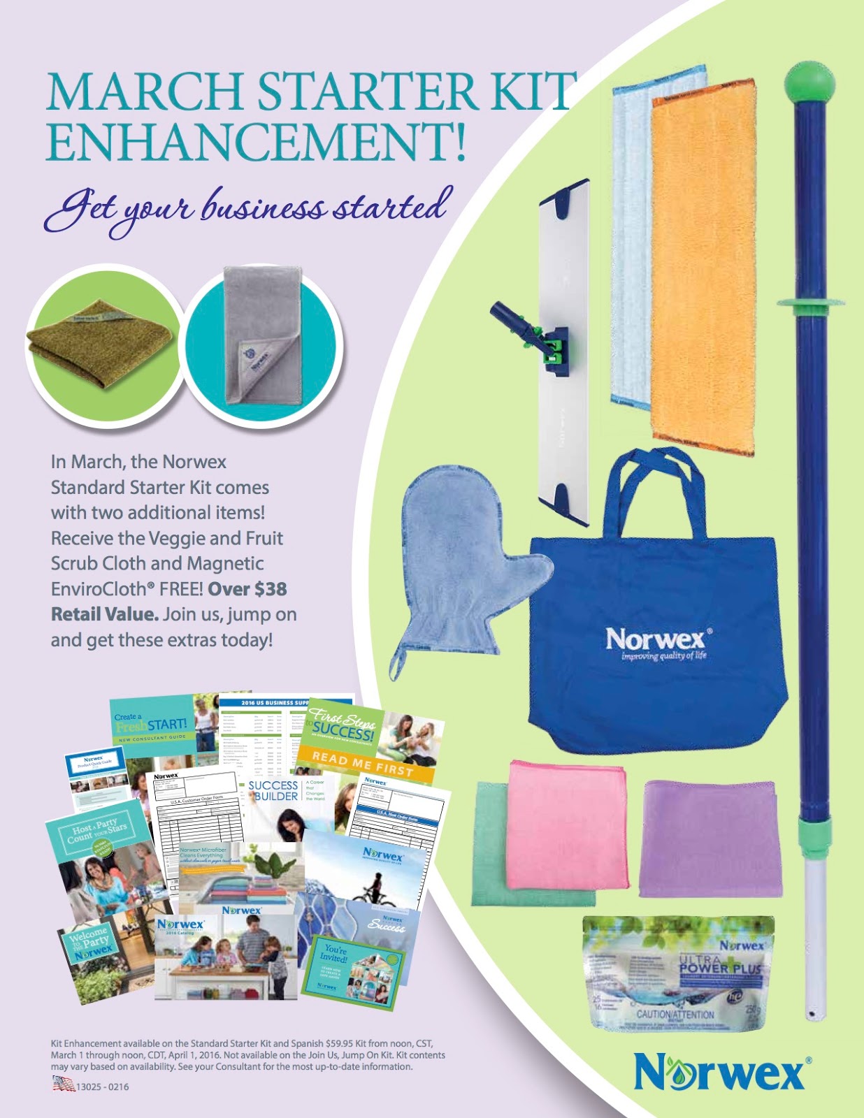 Rebecca Lange - Norwex Independent Sales Consultant: March Starter Kit ...