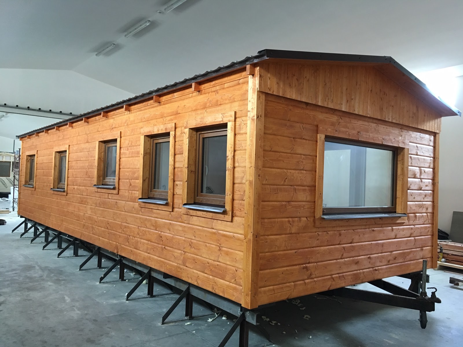 Mobilní domy Jižní Čechy s.r.o.: Další celoroční mobilheim ve dřevěném ...