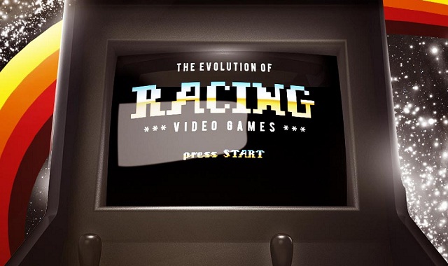 The Evolution of Racing Video Games #infographic - Visualistan