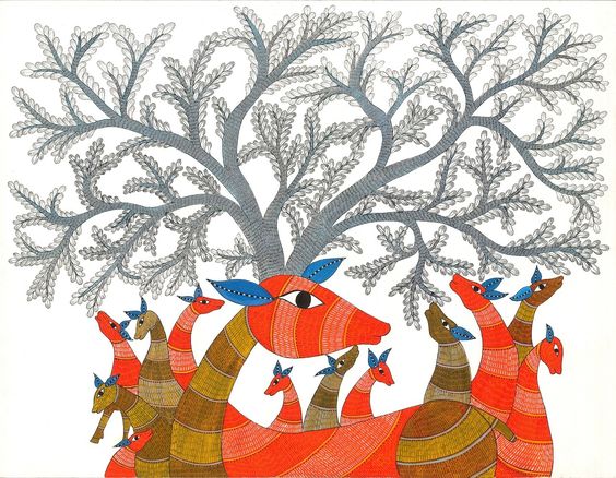 smitkriti-tribal-folk-art-of-India: Chitrakala: Paintings of India