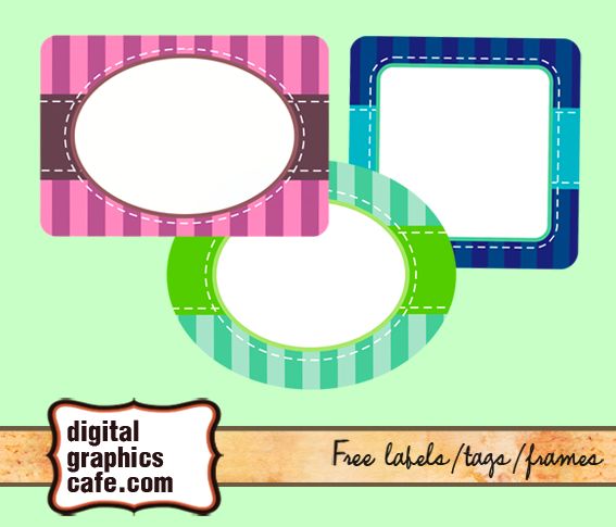 Printable labels and tags free