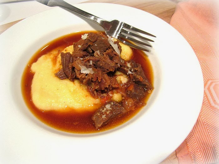 February Food: Pork Ragu on Polenta