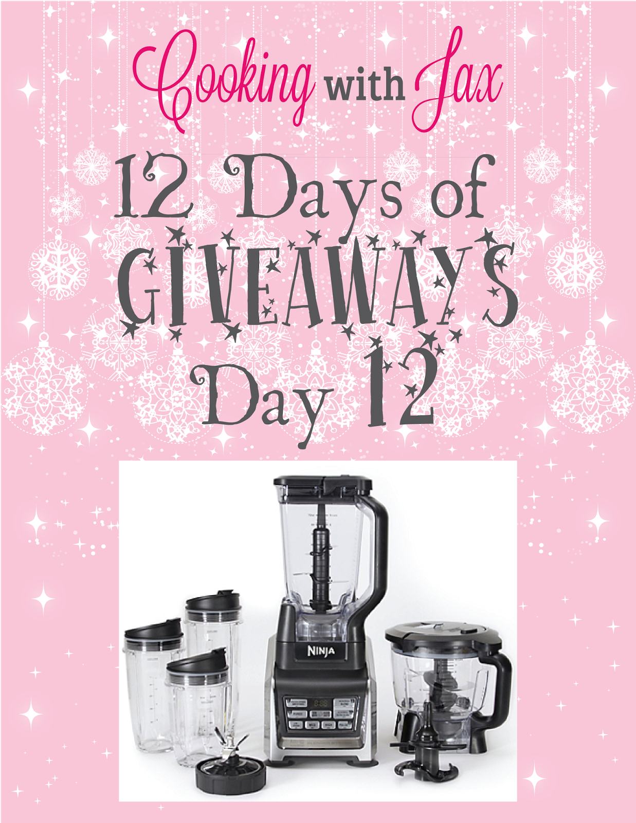 Cooking with Jax: 12 Days of Giveaways: Day 12 - Nutri Ninja Blender ...
