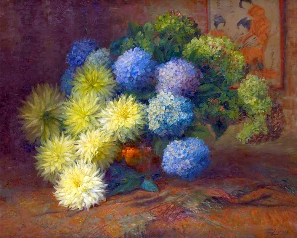Julien Stappers | Still life with Flowers painter | Tutt'Art@ | Pittura ...