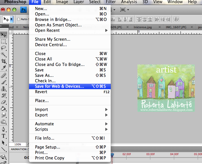Artwork by Roberta Laliberte: Make your own blinkie!!!!!