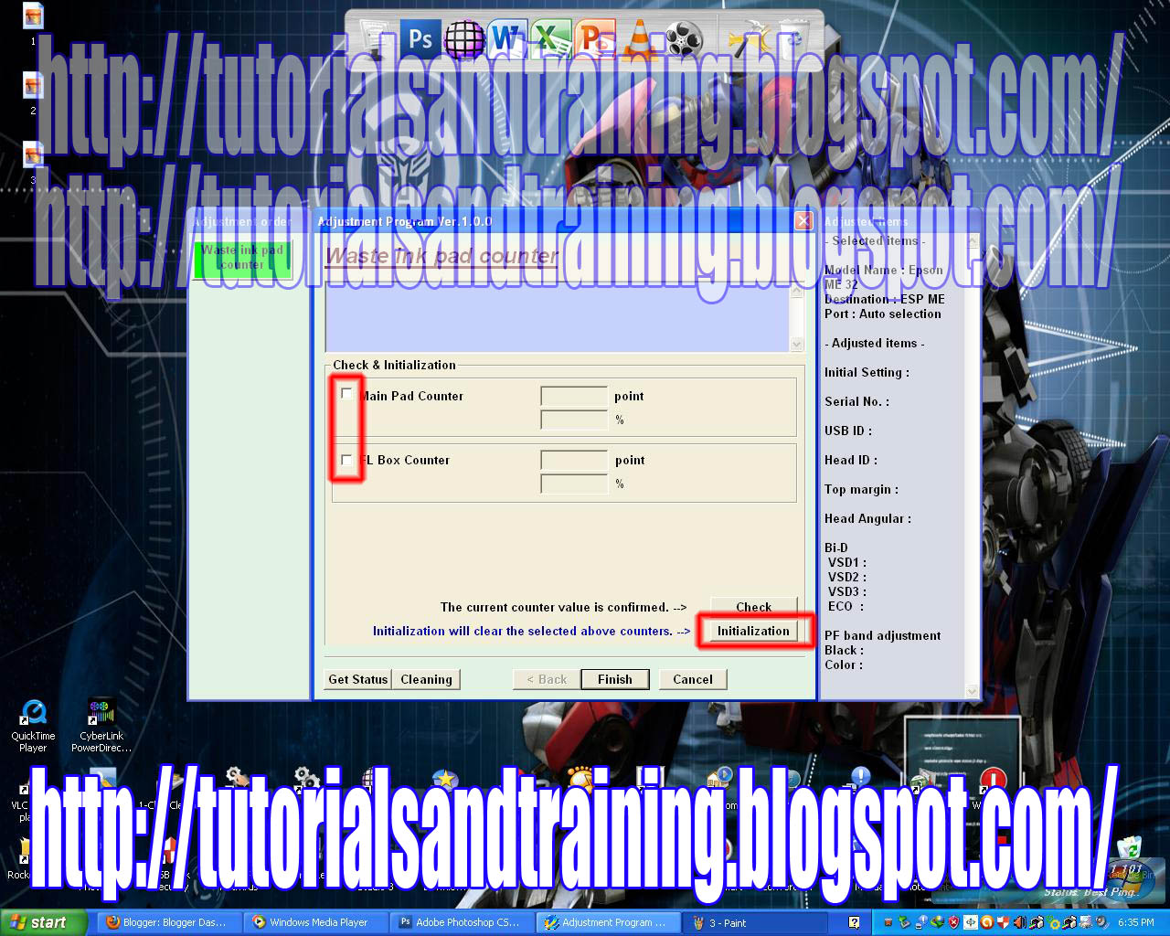 COMPLETE TUTORIAL: How to reset Epson T13 ME