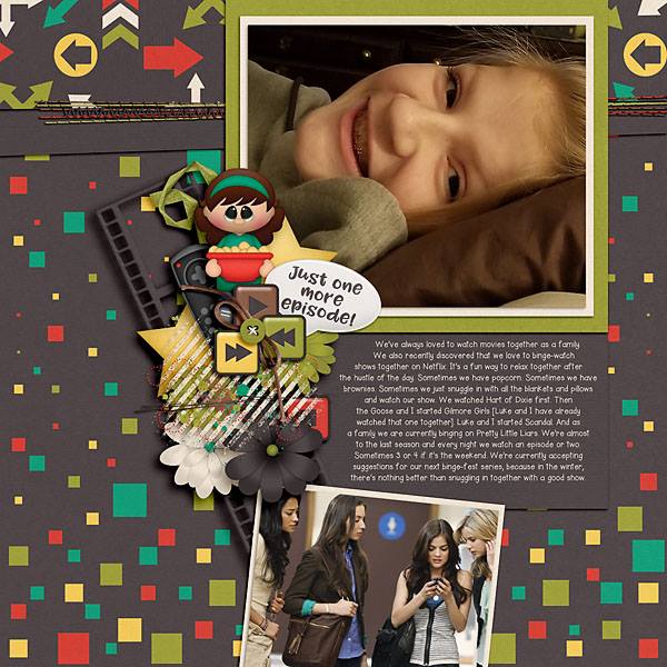 BoomersGirl Designs: "BInge Watching" Digital Kit