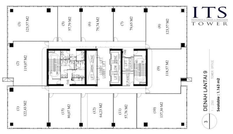 ITS Office Tower Niffaro Jakarta Selatan