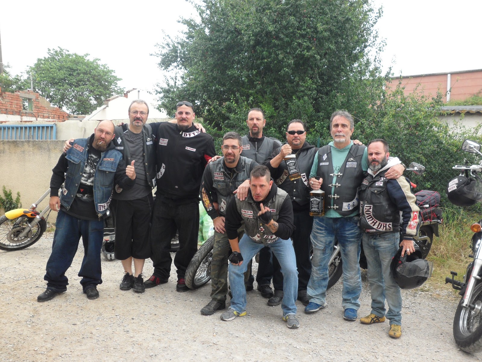 DIABLOS M.C.: VISITA A WHITE TROOPERS MC TOULOUSE
