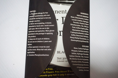 REVIEW: Glam Works Permanent Hair Dye Color Review - Teyjin