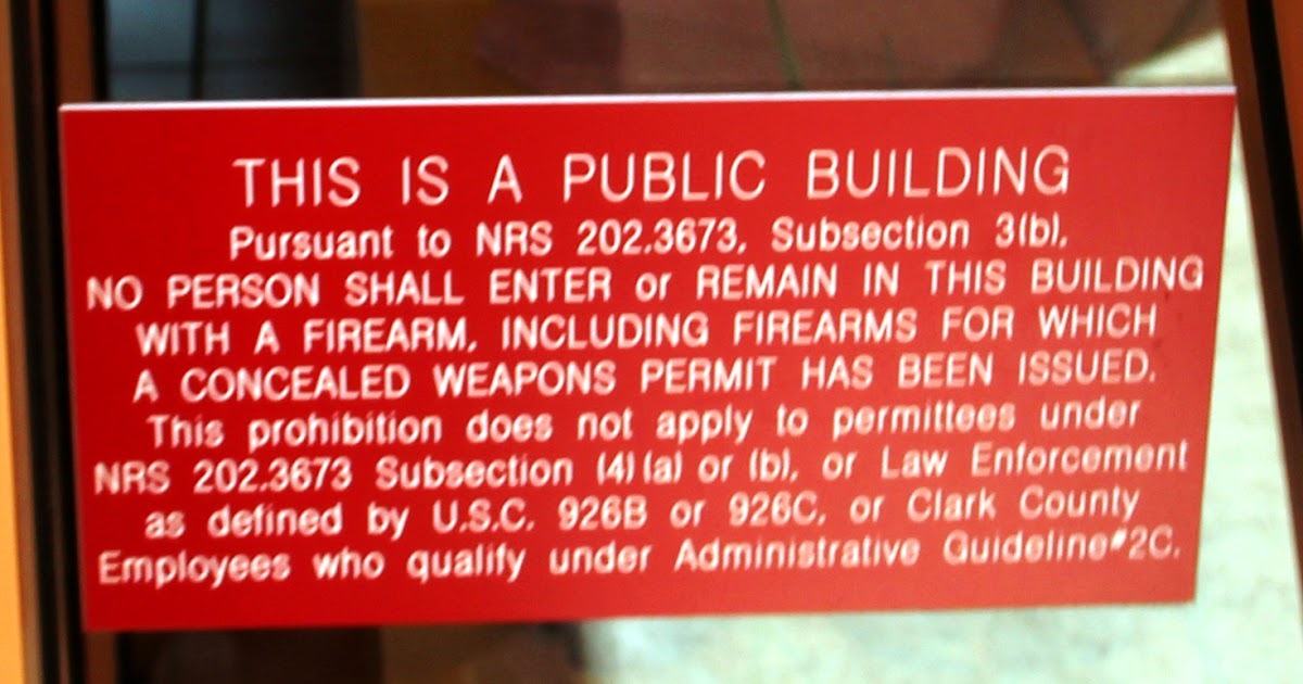 Nevada Carry: The History of NRS 202.3673 and Open Carry in Public ...