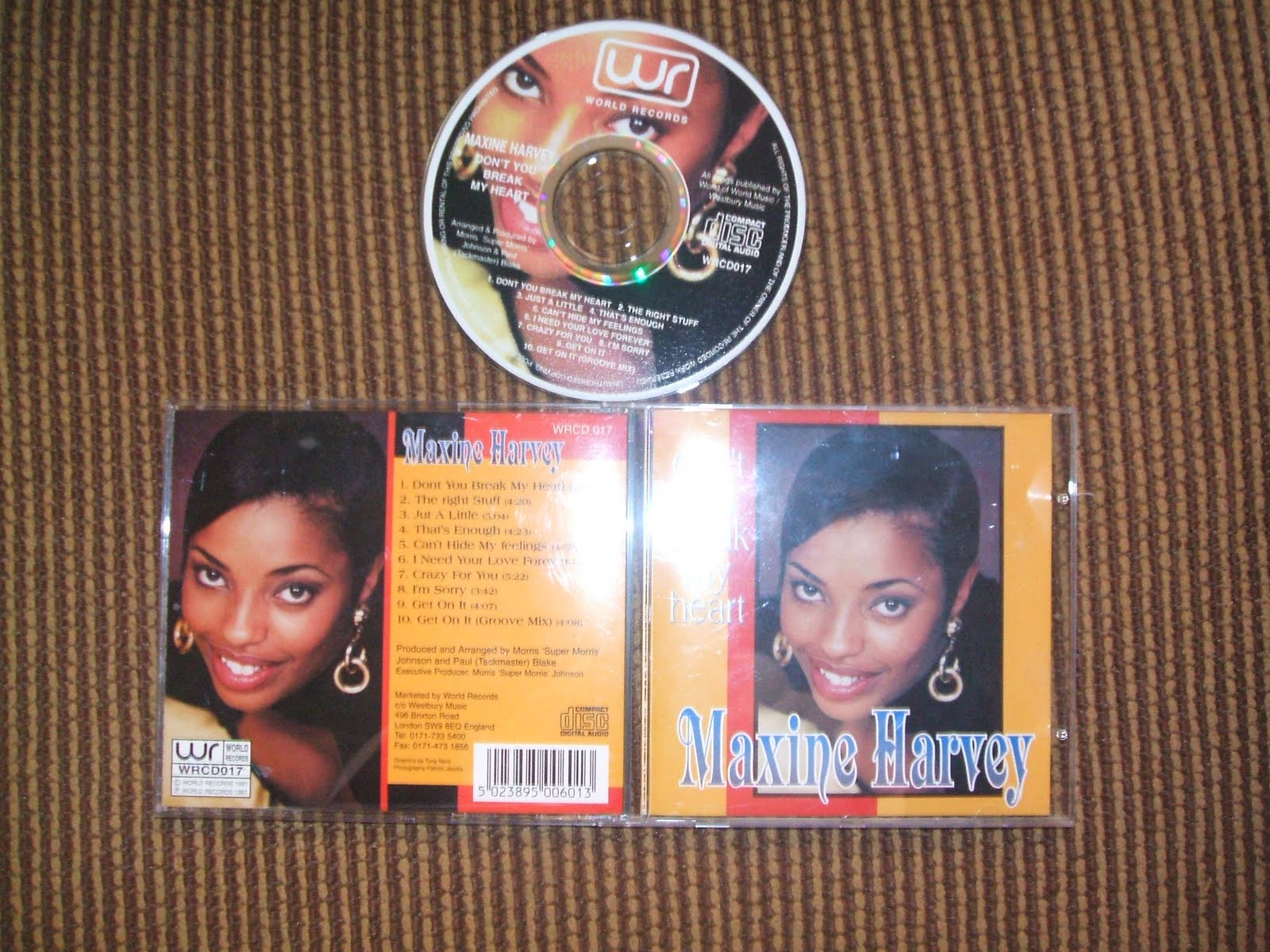 $moking Music: Maxine Harvey - Dont You Break My Heart (2009)