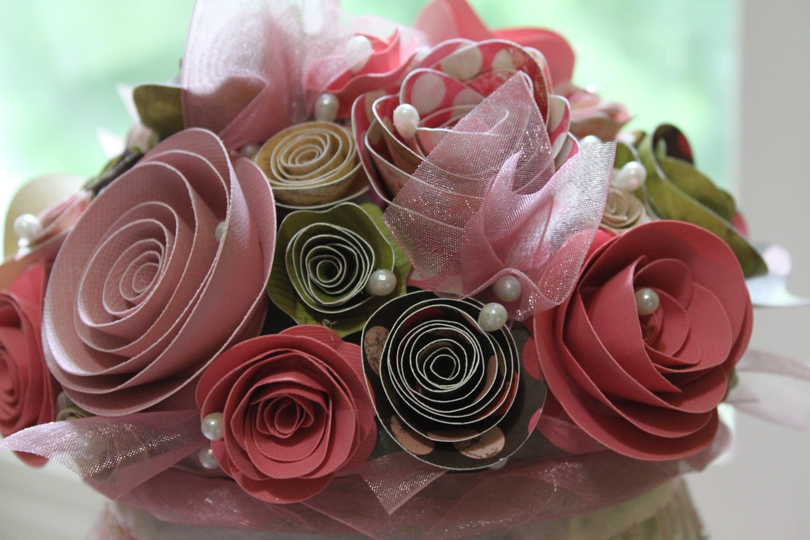 Fantabulous Cricut Challenge Blog: Thursday Tuturial - Dimensional Flowers