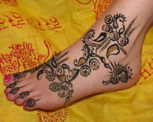 Arabic Foot Designs ~ All About
