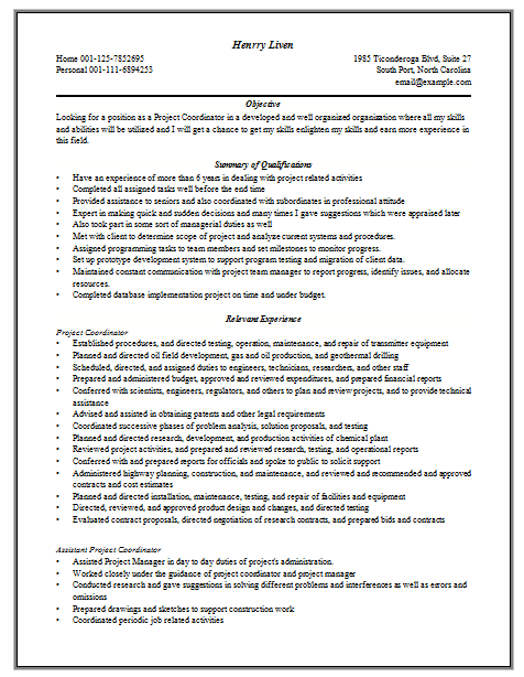 Over 10000 CV and Resume Samples with Free Download: Content Rich ...