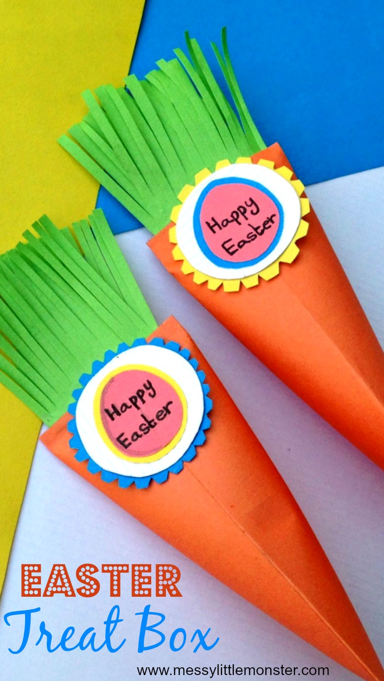 Easter Paper Crafts Carrot