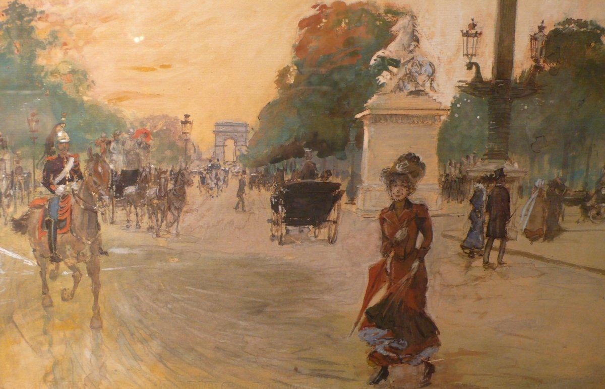 Georges Stein | Parisian Street Scene painter | Tutt'Art@ | Pittura ...