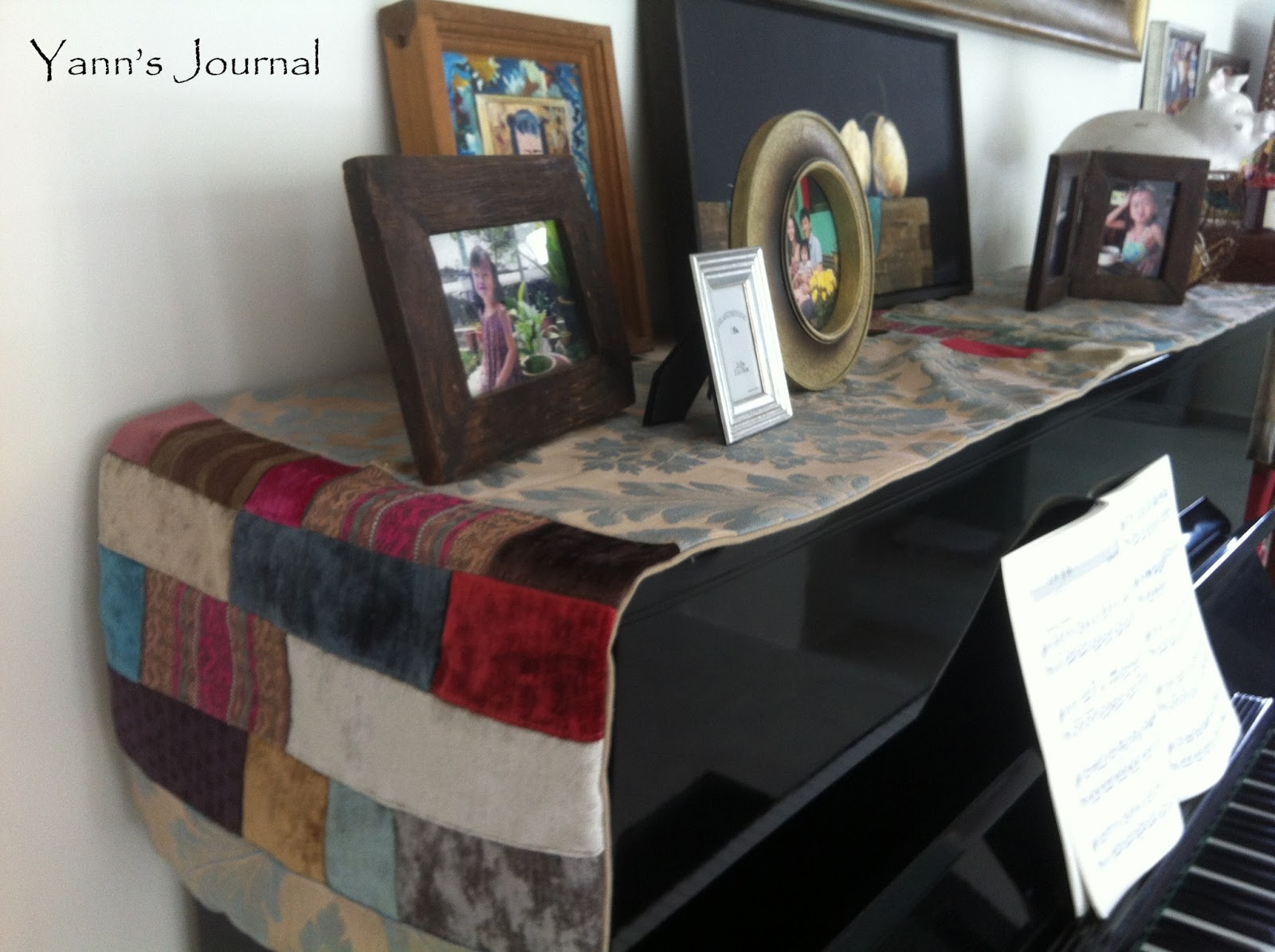 Yann's Journal: Ethnic Luxe Piano Runner