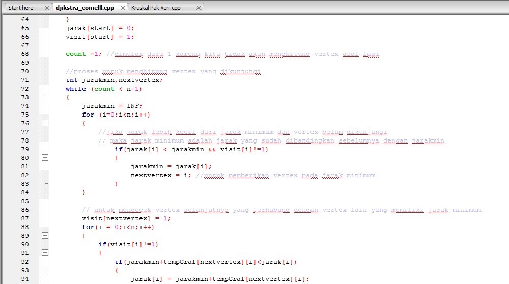 Graph dan Tree C++ / CPP