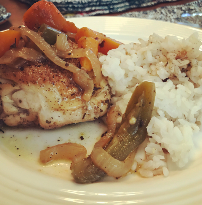 Alex Lately : Chicken in Tangy Escabeche