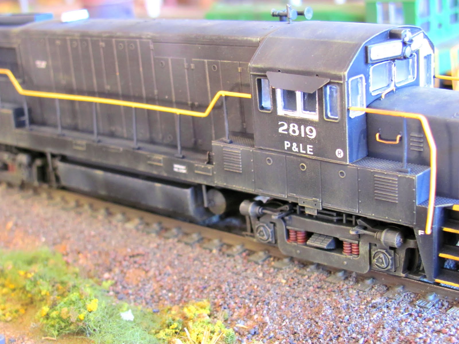 Steel Mill Modeling/P&LE and Pittsburgh Area Railroads: P&LE U28B Project - 3