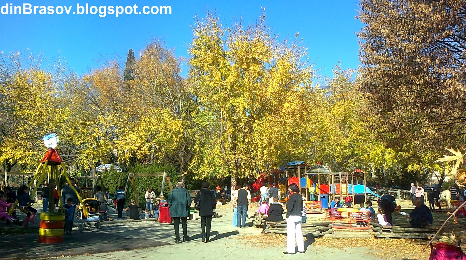 din Brasov: Toamna prin parcul central [poze]