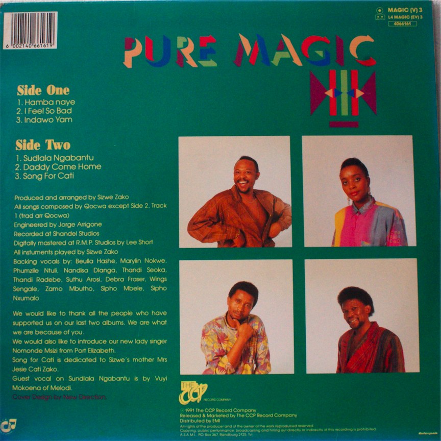 Afro-Synth: PURE MAGIC - Hamba Naye (1991)