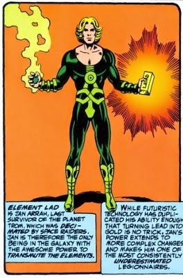 The Legion of Super Bloggers! : Who's Who: Element Lad