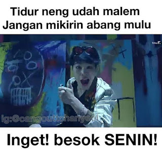 Kumpulan Gambar Meme Besok Hari Senin - Gambar Lucu Terbaru