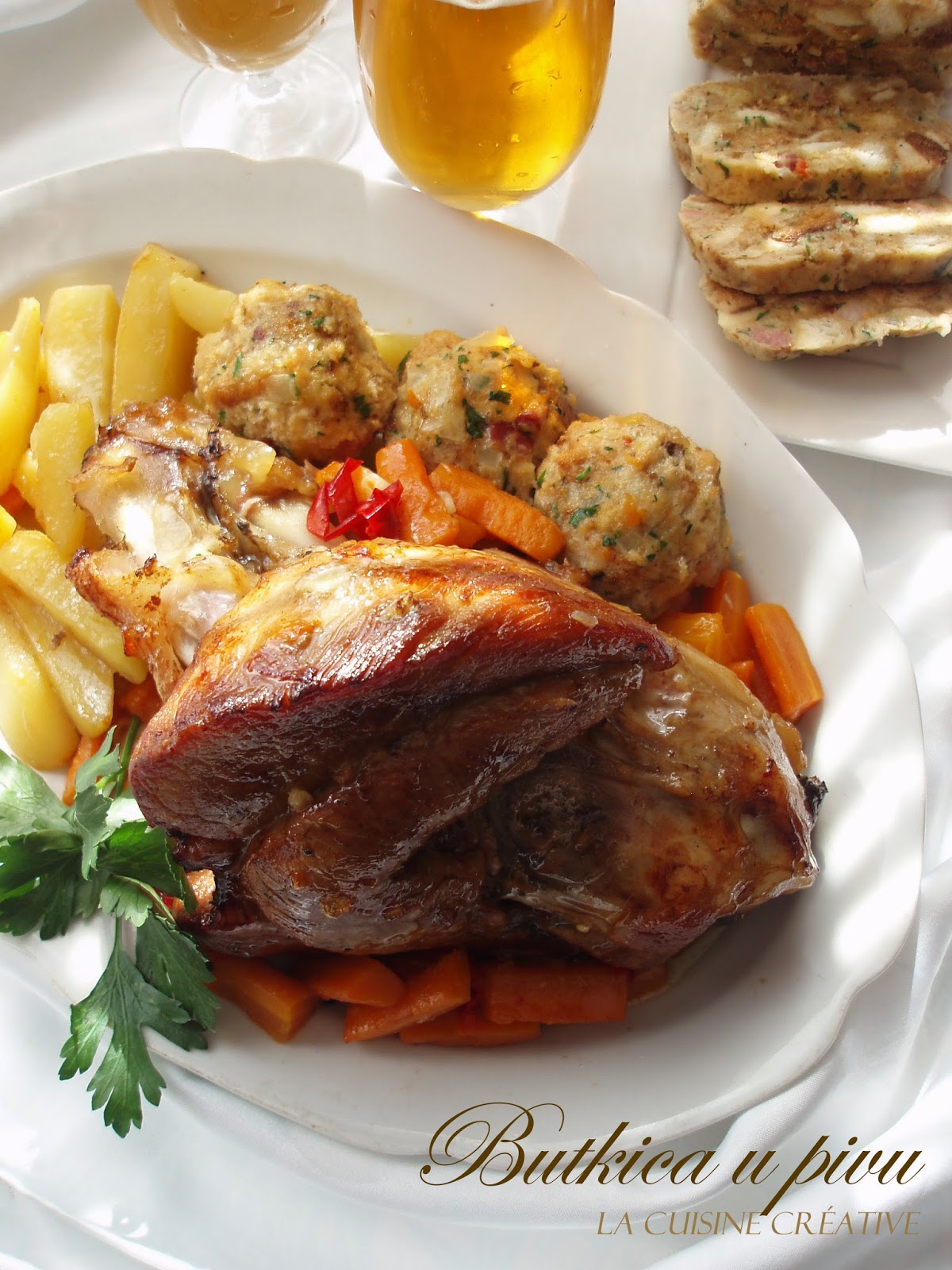 La cuisine creative: Butkica u pivu