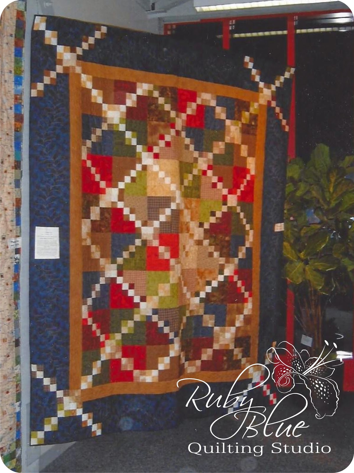 Ruby Blue Quilting Studio: That Quilt