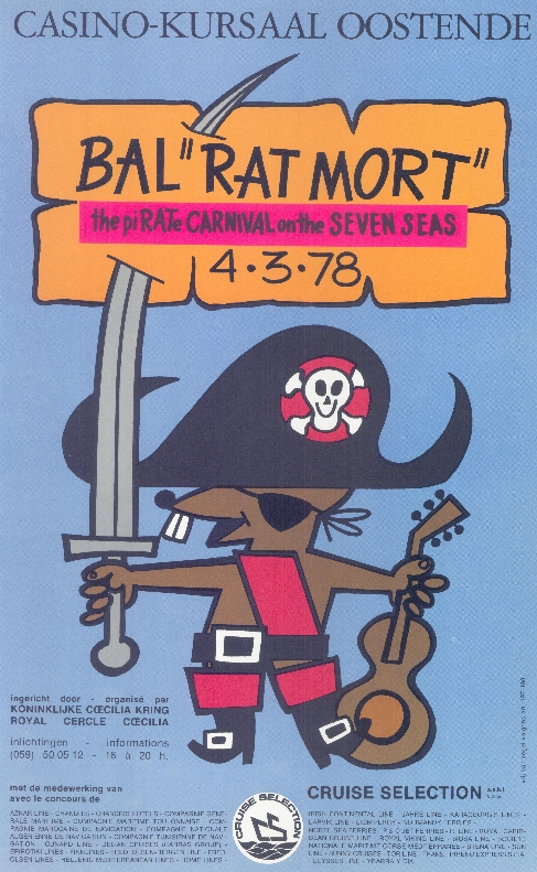 Oostendenoars: Affiches du Bal Rat Mort