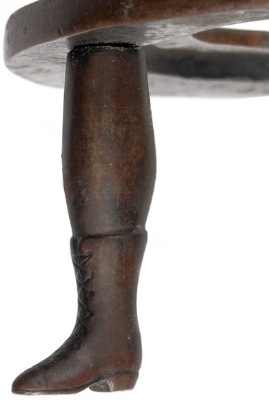 Anonymous Works: 19th Century Cast-iron Trivet with Legs