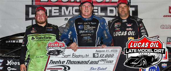 Deep Dixie Racing: Bloomquist Wins Lawrenceburg’s Whiskey City 60