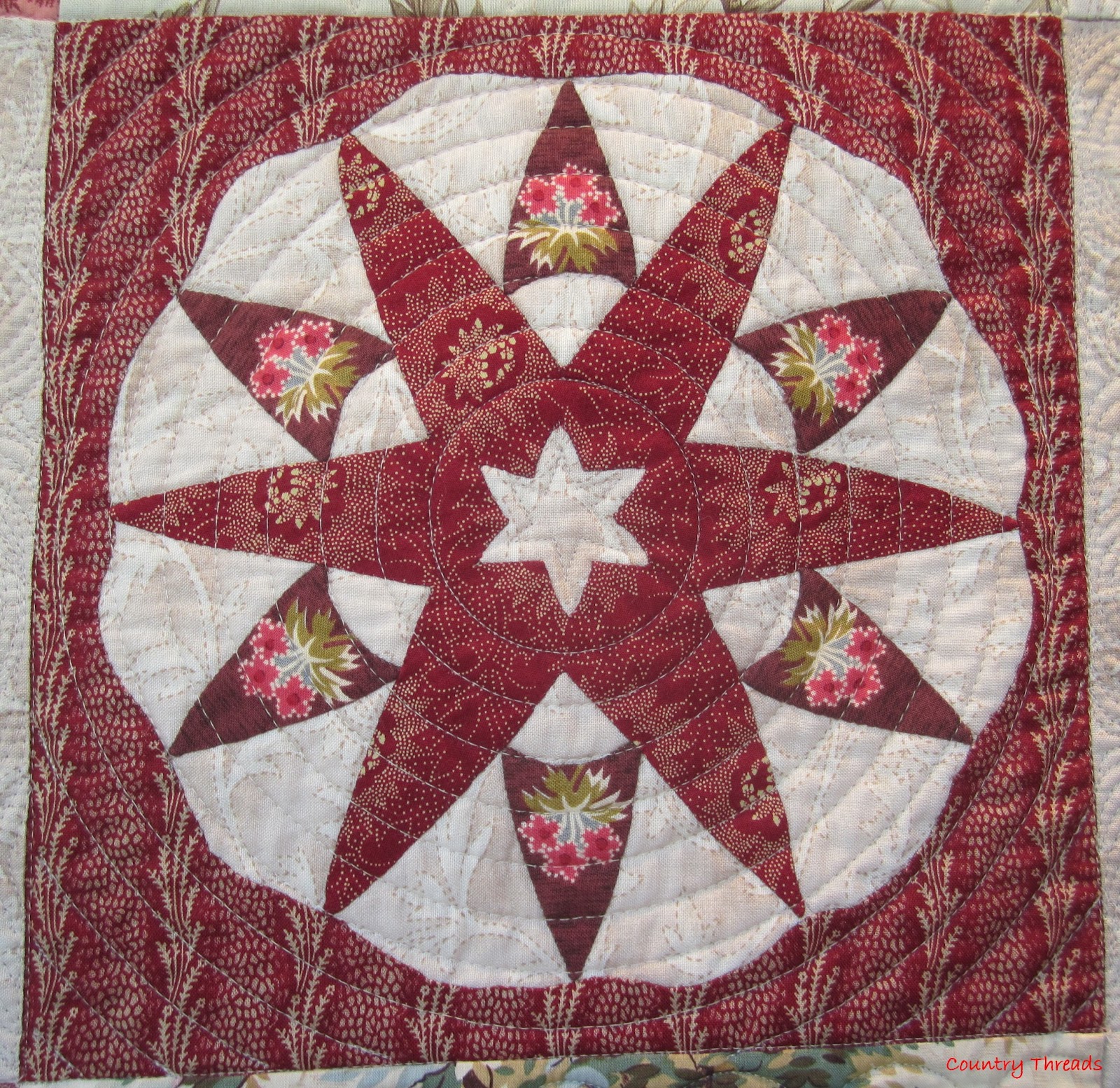 Country Threads: Les petit maisons d'artistes de quilt