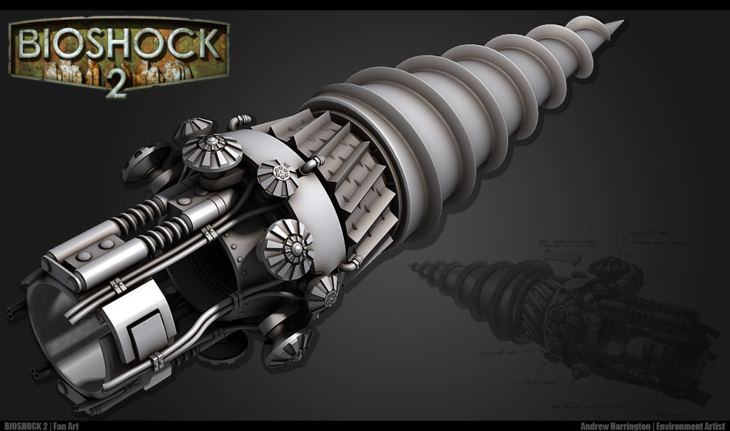 Art of Andrew Harrington: BIOSHOCK 2 FAN ART