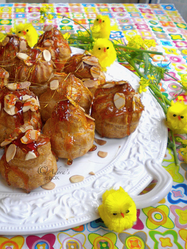 Adora's Box: ALMOND CREAM PUFFS