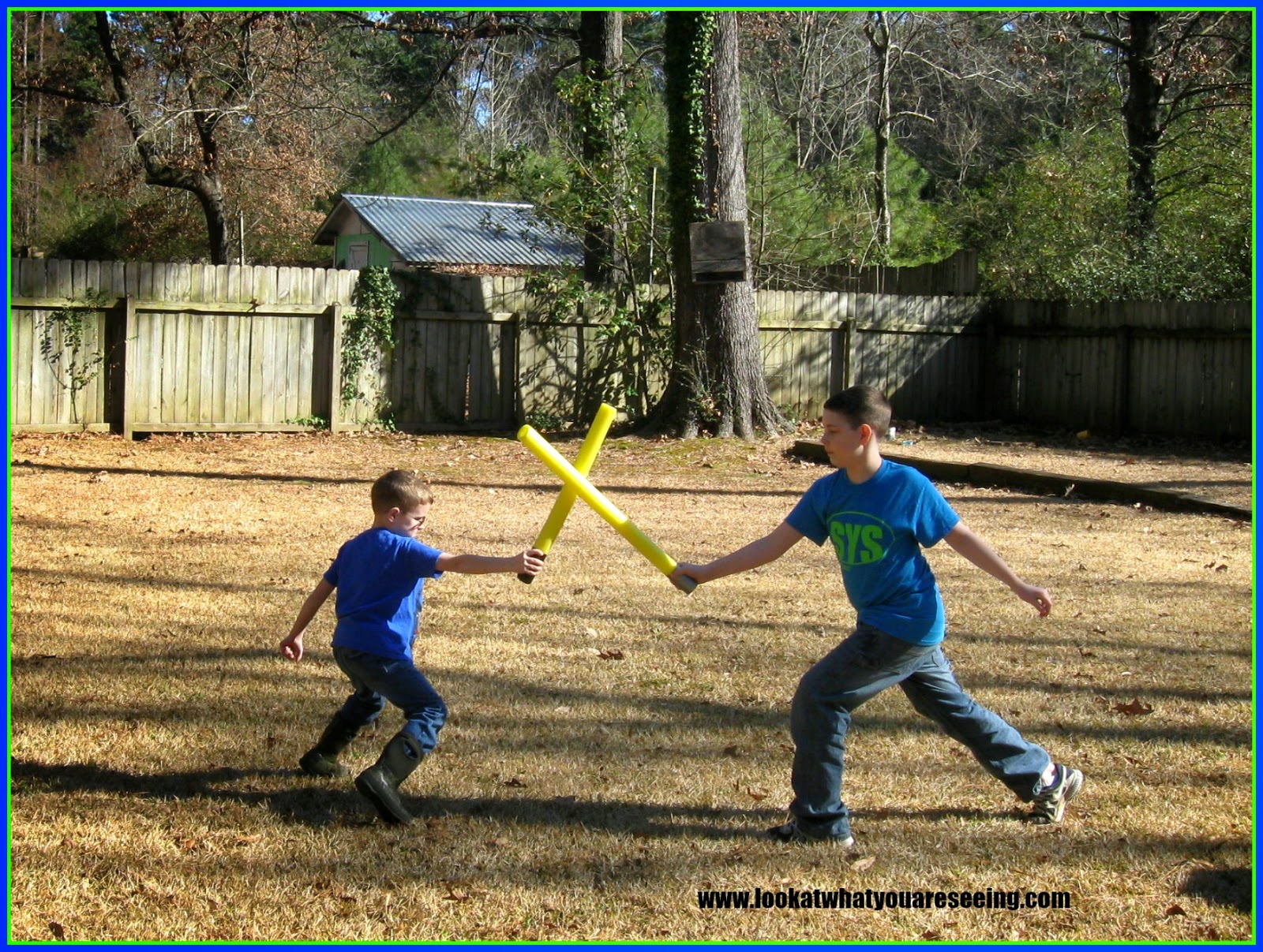 Look At What You Are Seeing: Outdoor Fun- Safe Swords