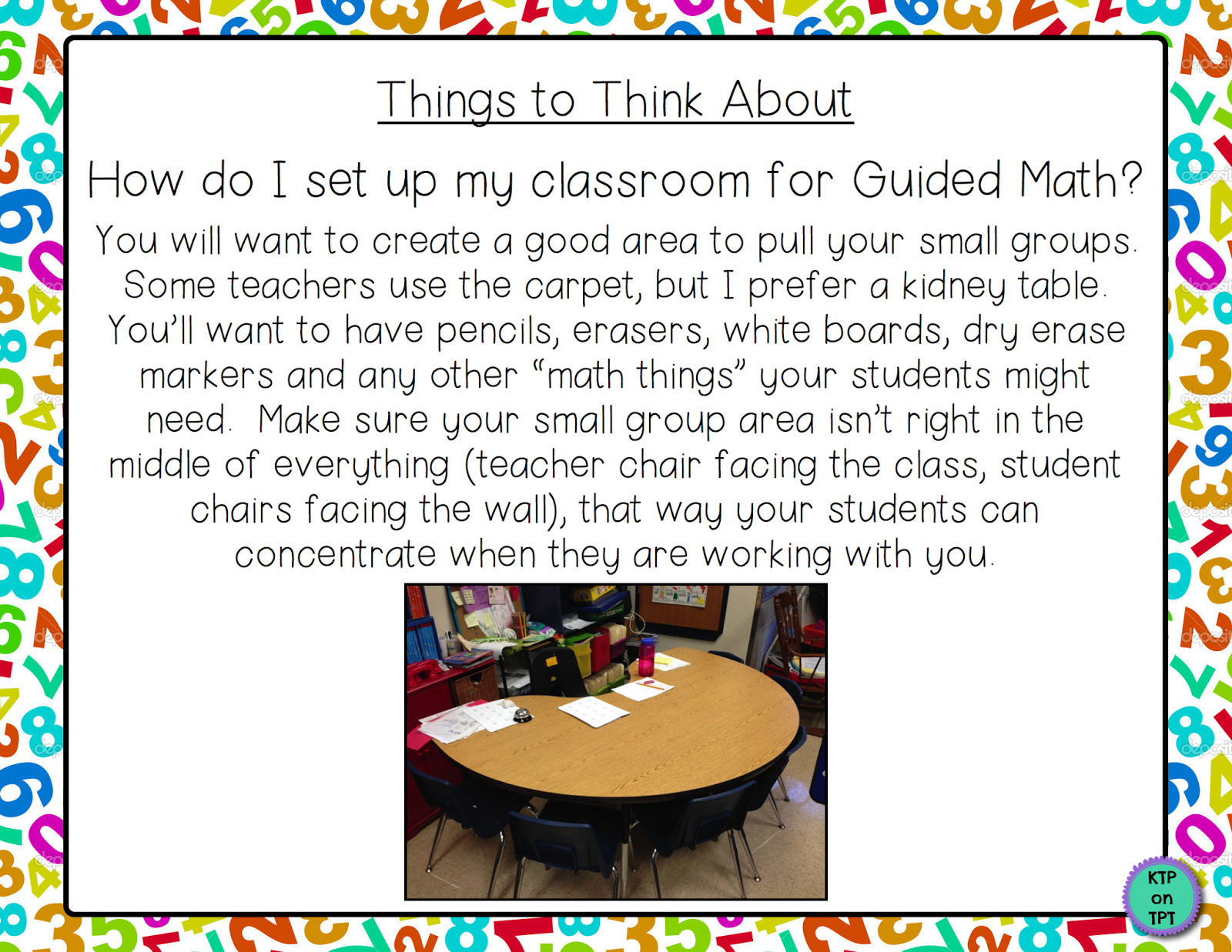 Keep Teaching and Planning!: Guided Math in detail!