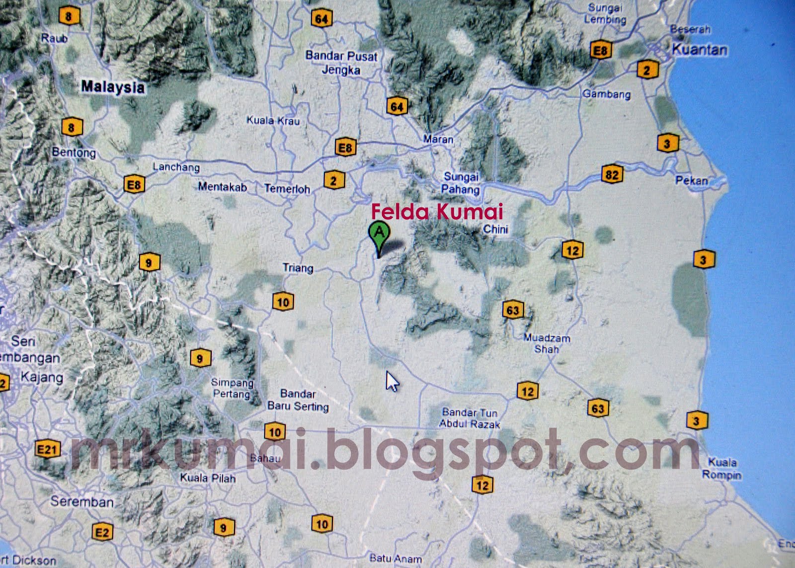 mrkumai.blogspot.com: Felda Kumai, Triang Pahang