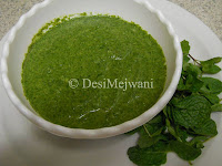 Pudina Rice / Mint Spiced Rice - Desi Mejwani